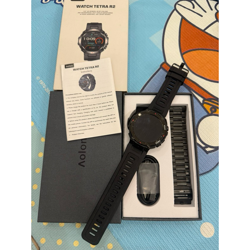 Aolon Tetra R2 สมาร์ทวอทช์ นาฬิกาสปอร์ต บลูทูธโทร ควบคุมเพลง การตรวจการ ...