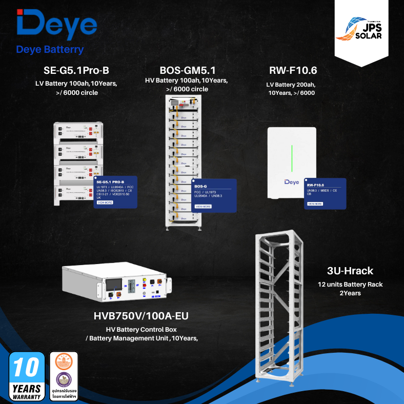 Deye Batterry แบตเตอรี่ | Shopee Thailand