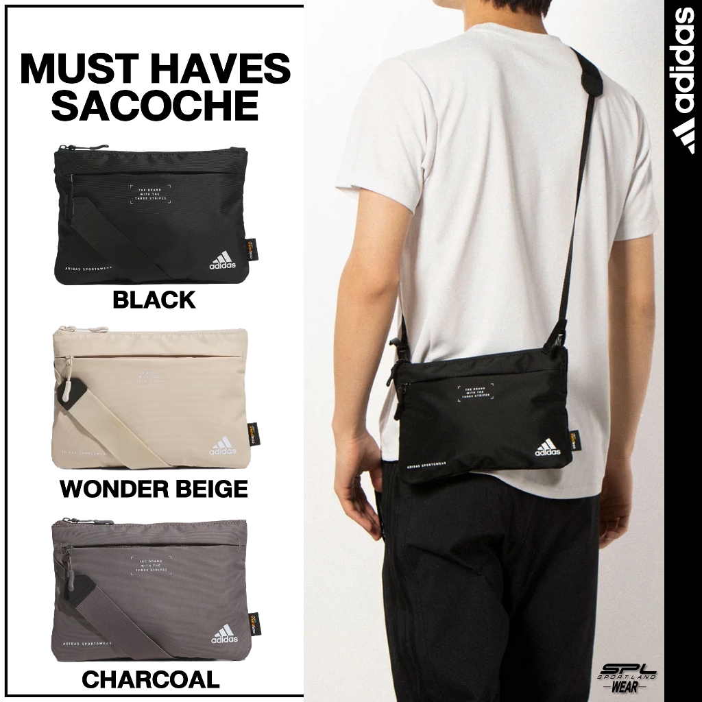 Adidas Collection อาดิดาส กระเป๋าสะพายข้าง Must Haves Sacoche IM5211 ...