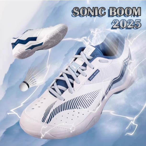 LI-NING รองเท้าแบดมินตัน SONIC BOOM (AYTV005) BADMINTON SHOES | Shopee Thailand