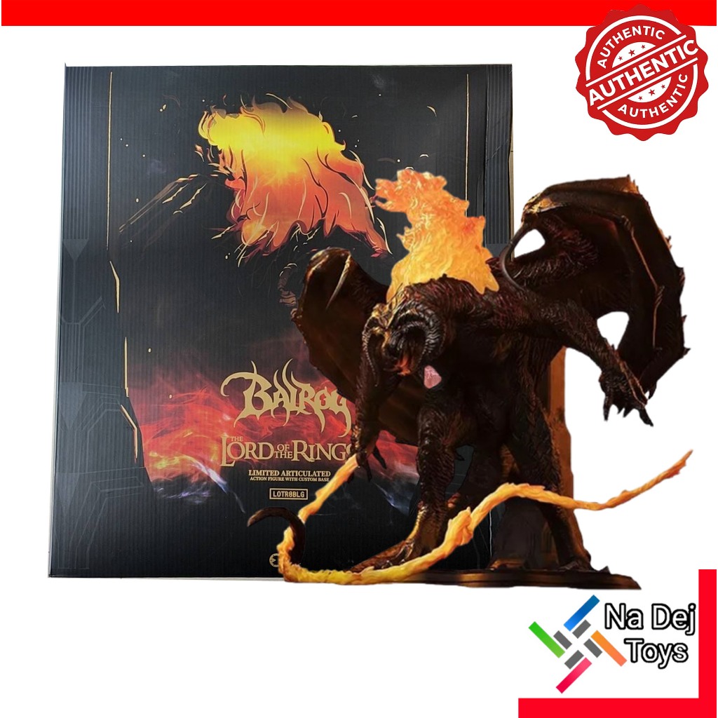 Asmus Toys The Lord of The Rings Balrog Figure อัสมัส ทอยส์ ดิ ลอร์ด ...