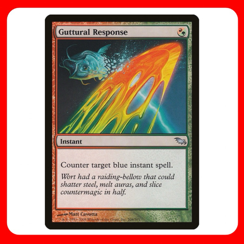 [MTG] Guttural Response [SHM] [MULTI] [UNCOM] [NORMAL] [ENG] (การ์ดเม ...