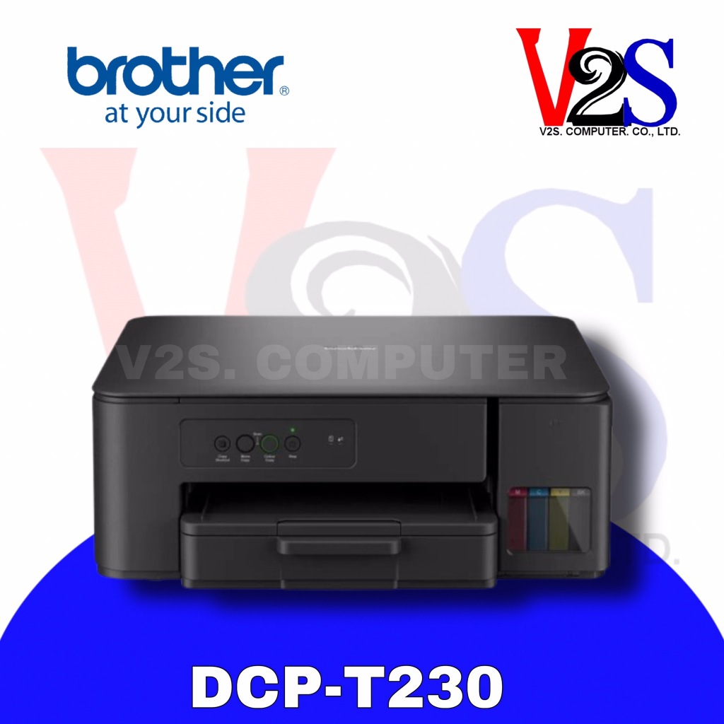 Brother DCP-T230 AIO เครื่องพิมพ์อิงค์แท็งก์ 3 IN 1 มีหมึกเติมแท้พร้อมใช้งาน [ประกันศูนย์ 2 ปี ...