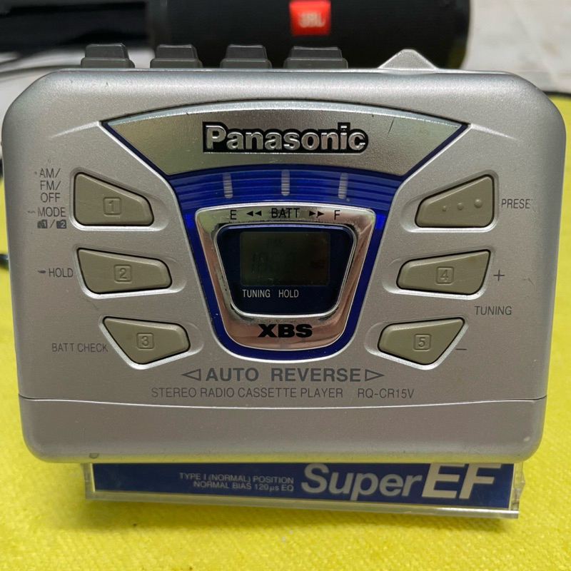 Panasonic RQ CR15V เครื่องเล่นเทป วิทยุ | Shopee Thailand