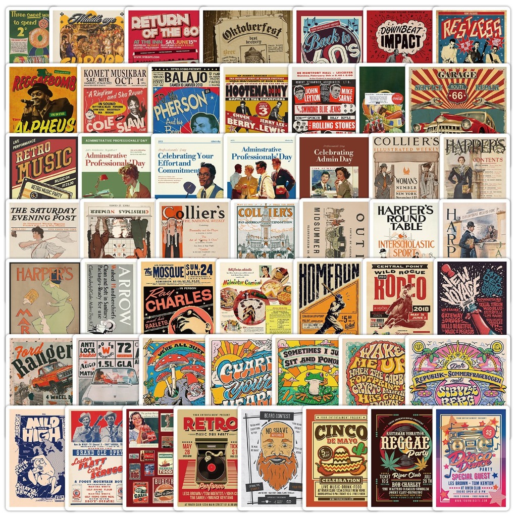 💥พร้อมส่ง💥Vintage poster โปสเตอร์ USA movie poster Disney Alice mickey ...