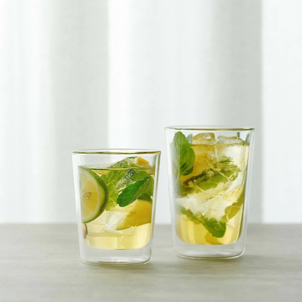 MUJI Double Wall Glass (Size L) – 340mL | Shopee Thailand