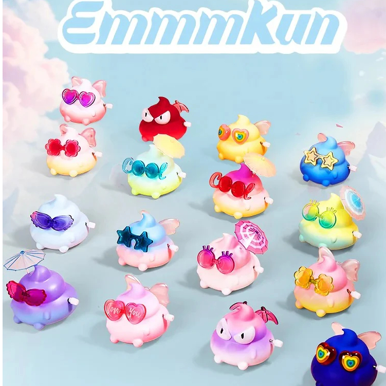(สุ่ม/พร้อมส่ง) น้องอุนจิไขลาน [1กล่อง/1ตัว] EmmmKun RunRun BlindBox ...