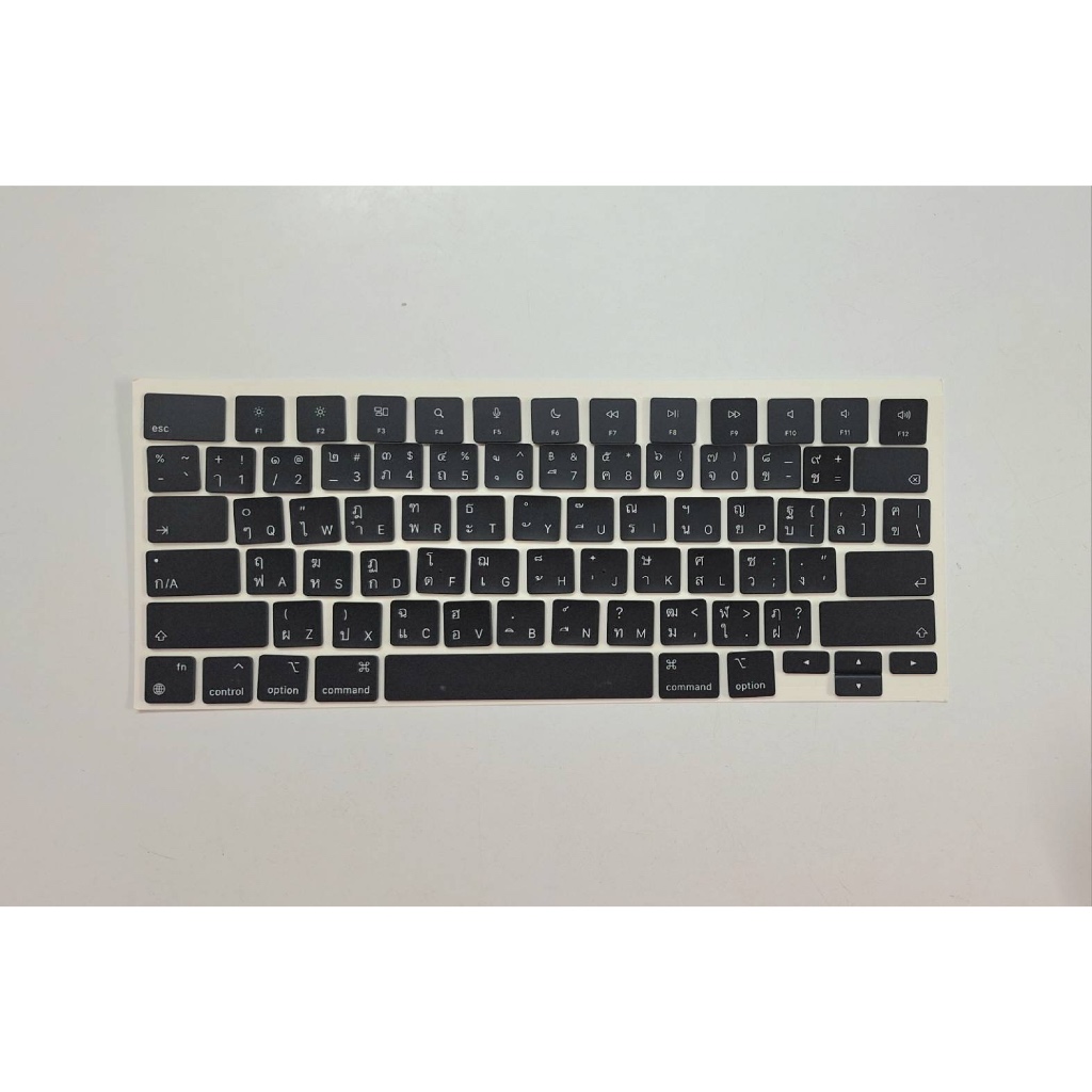 ปุ่มคีย์บอร์ดไทย Replacement Laptop keyboard keycaps for MBP A2442 ...