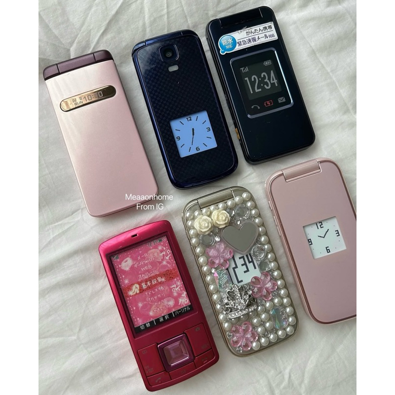 Japanese Mock-up Flip Phones โมเดลมือถือฝาพับญี่ปุ่น | Shopee Thailand