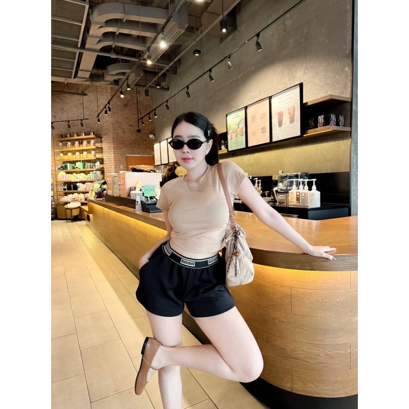 Phapassz - set เสื้อ มาพร้อมขาสั้นทรงสวยแต่งงยางเเบรนงานมีกระเป๋าบอกเลยเลิศ ใส่สงกรานต์ #Lanta ...