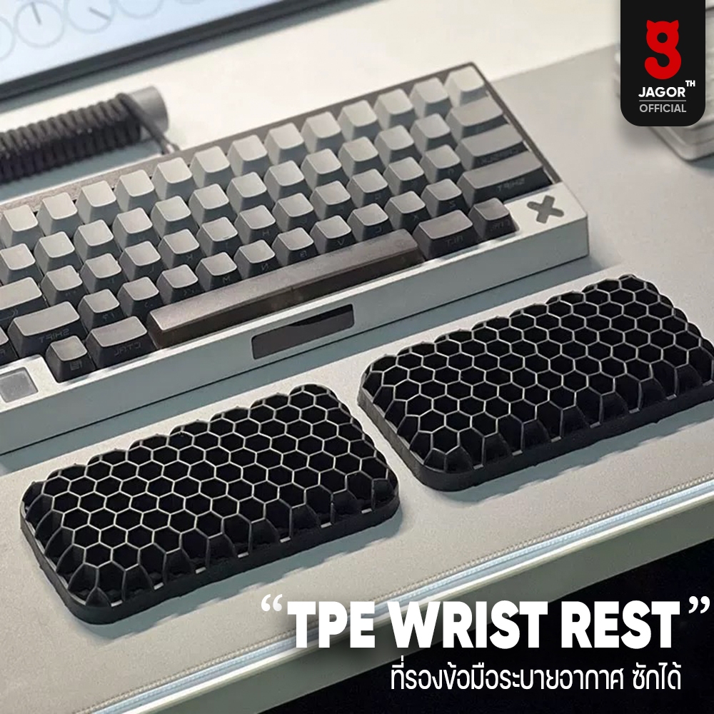 (พร้อมส่งจากไทย) ที่รองข้อมือ TPE Wrist Rest GEN2 GEN1 JAGOR Ergonomic ...