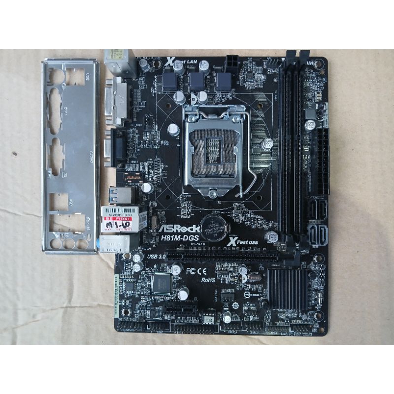 Mainboard 1150 ASROCK H81M-DGS R2.0 รองรับ Intel Gen 4 | Shopee Thailand