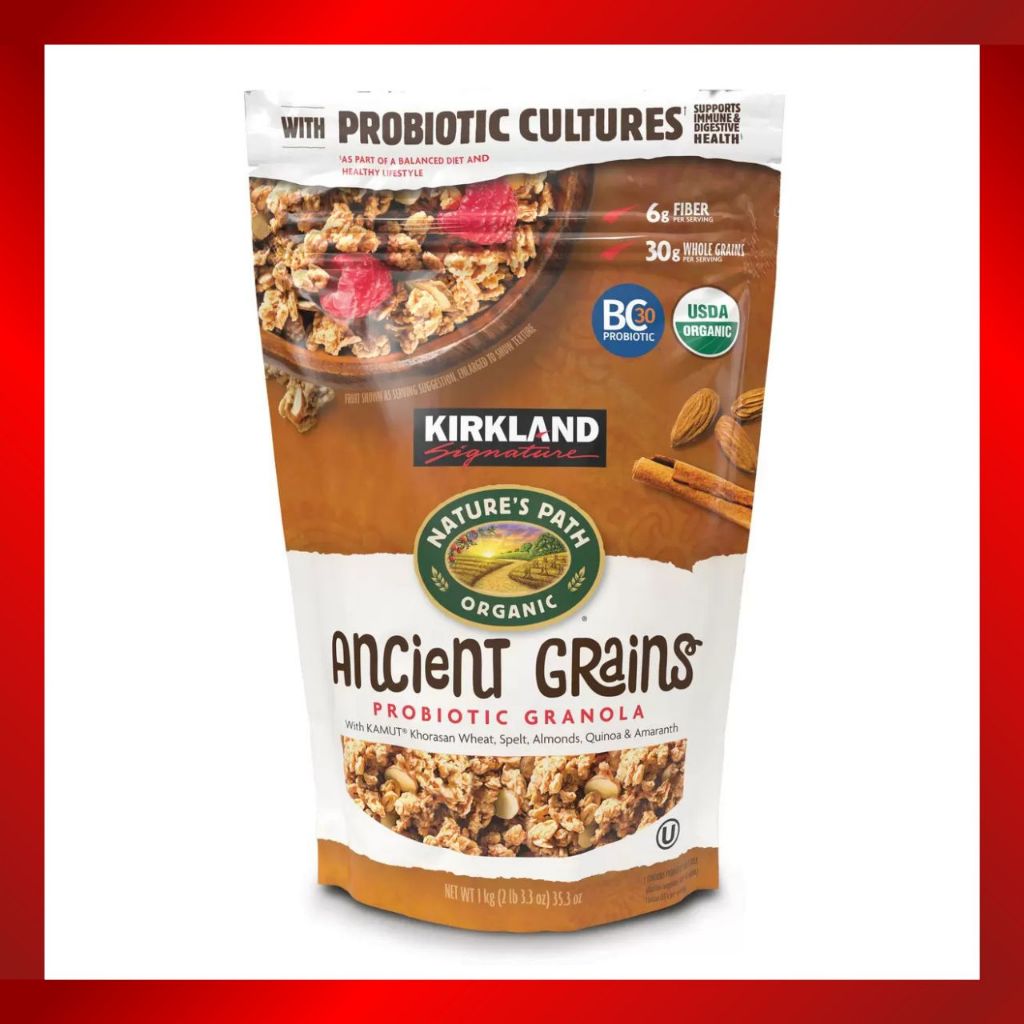 Kirkland Signature Organic Probiotic Granola 1kg | Shopee Thailand