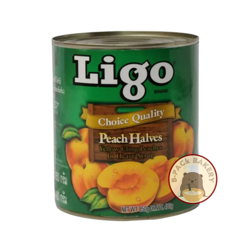 ลิโก้ ลูกพีชในน้ำเชื่อม LIGO Peach Halves 850g | Shopee Thailand