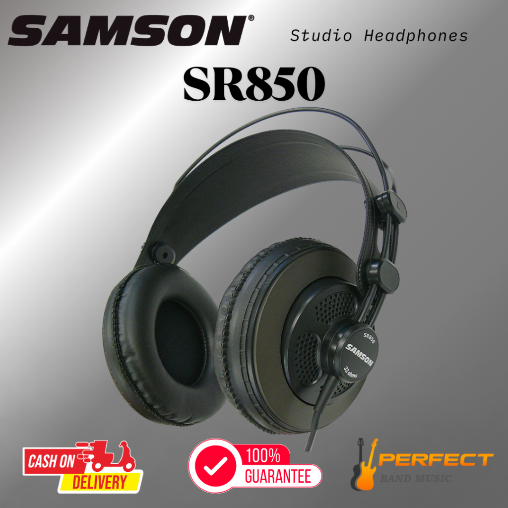 หูฟังสตูดิโอ SAMSON SR850 Studio Headphones [ผ่อน 0% 10เดือน] | Shopee ...