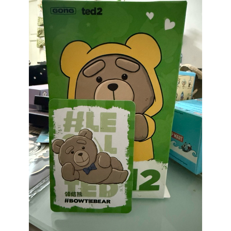 Popmart Pop Mart Resonance "Ted2" พวงกุญแจตุ๊กตาหมี ของแท้ พร้อมส่ง เช็คการ์ดอย่างเดียว | Shopee ...