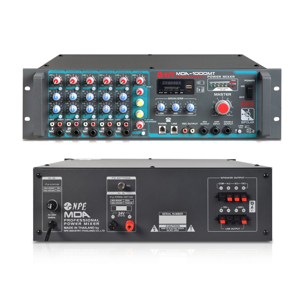 NPE Powered Mixer MDA-1000MT | Shopee Thailand