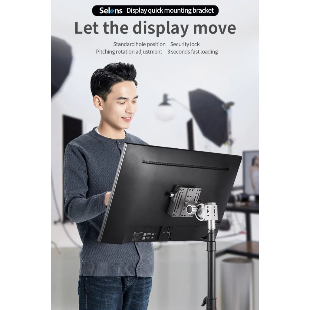 พร้อมส่ง Selens Quick Release Monitor Mount System | Shopee Thailand