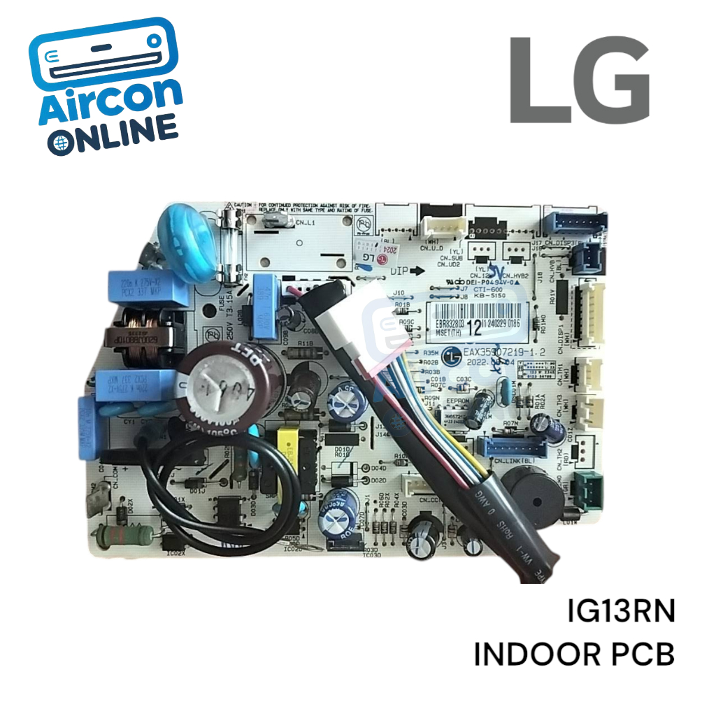 INDOOR PCB แอร์ LG รุ่น IG13RN ของแท้ ใหม่ มือ 1 | Shopee Thailand