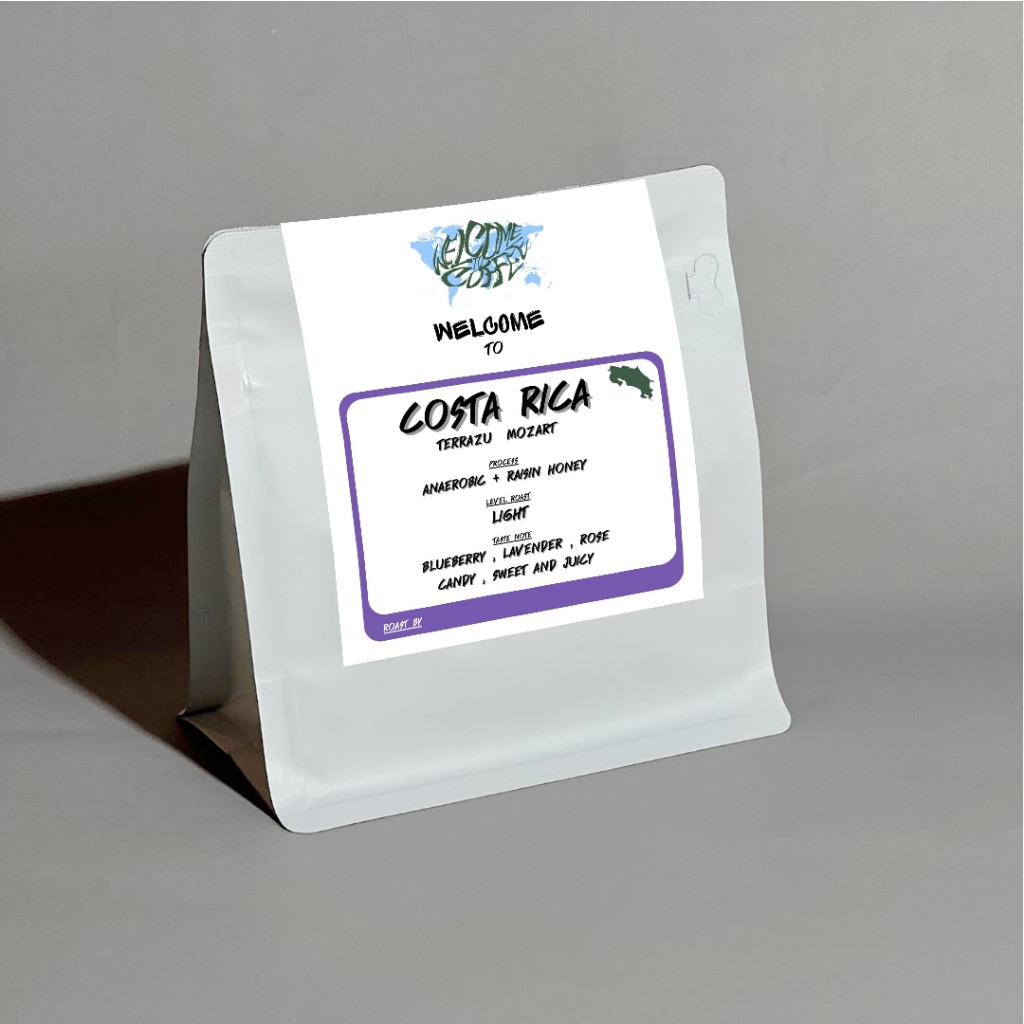 Mozart กาแฟ Costa rica Terrazu Mozart by WTC ขนาด 100 กรัม | Shopee ...