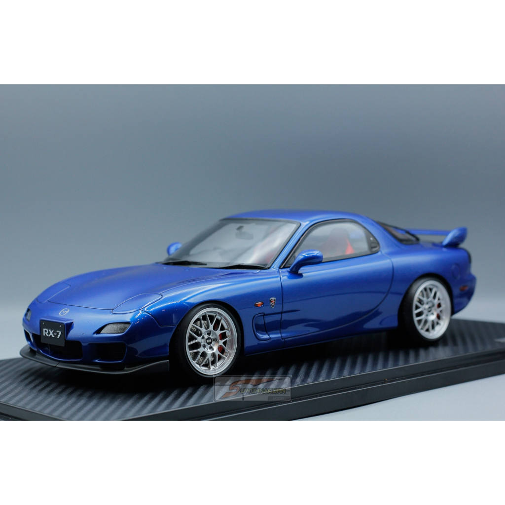 Ignition Model 1/18 Mazda RX-7 (FD3S) Spirit R Type A Blue Metallic | Shopee Thailand