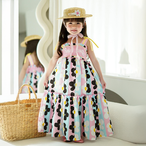 Thelandofvava VNXZ0149 เดรสเด็กผู้หญิง ALOHA BLOOM ลิขสิทธิ์แท้จาก vava ...