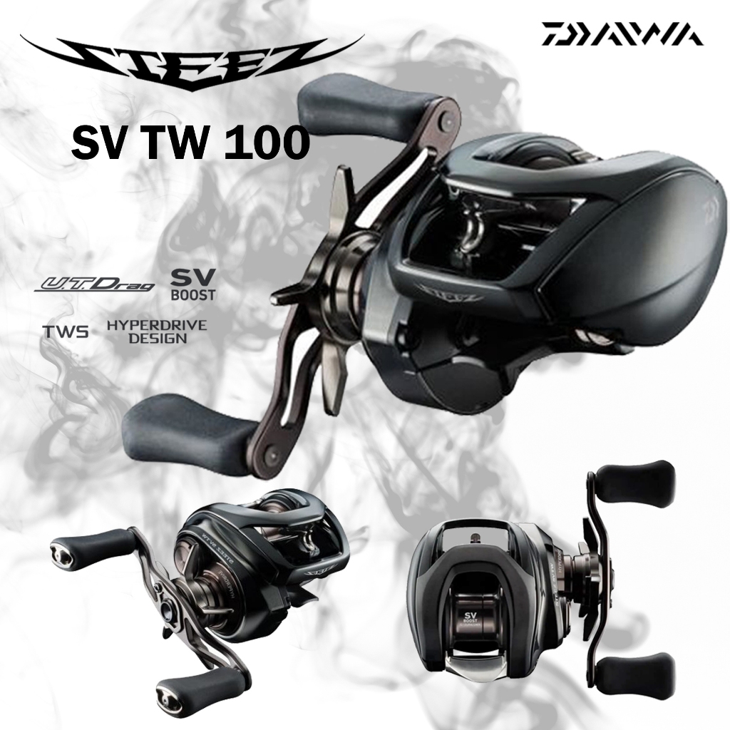 รอกหยดน้ำ DAIWA STEEZ SV TW 100H | Shopee Thailand