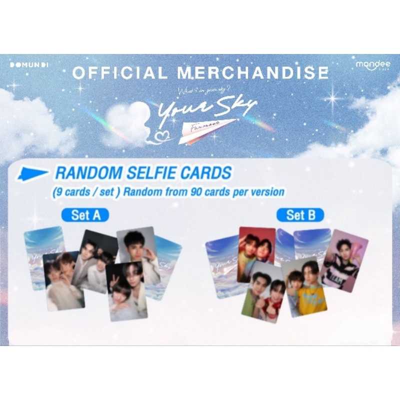 (พร้อมส่ง) SELFIE CARD แฟนมีตกี่หมื่นฟ้า แบบแกะ ของแท้ officail ...