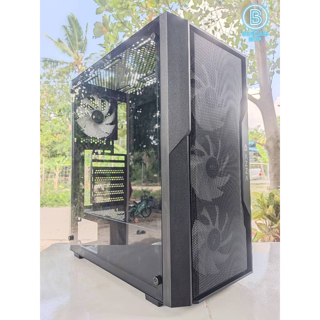 Case PC: AZZA FIGHTER CSAZ-290 Mid-Tower ATX Case เคสคอมพิวเตอร์มือสอง ...