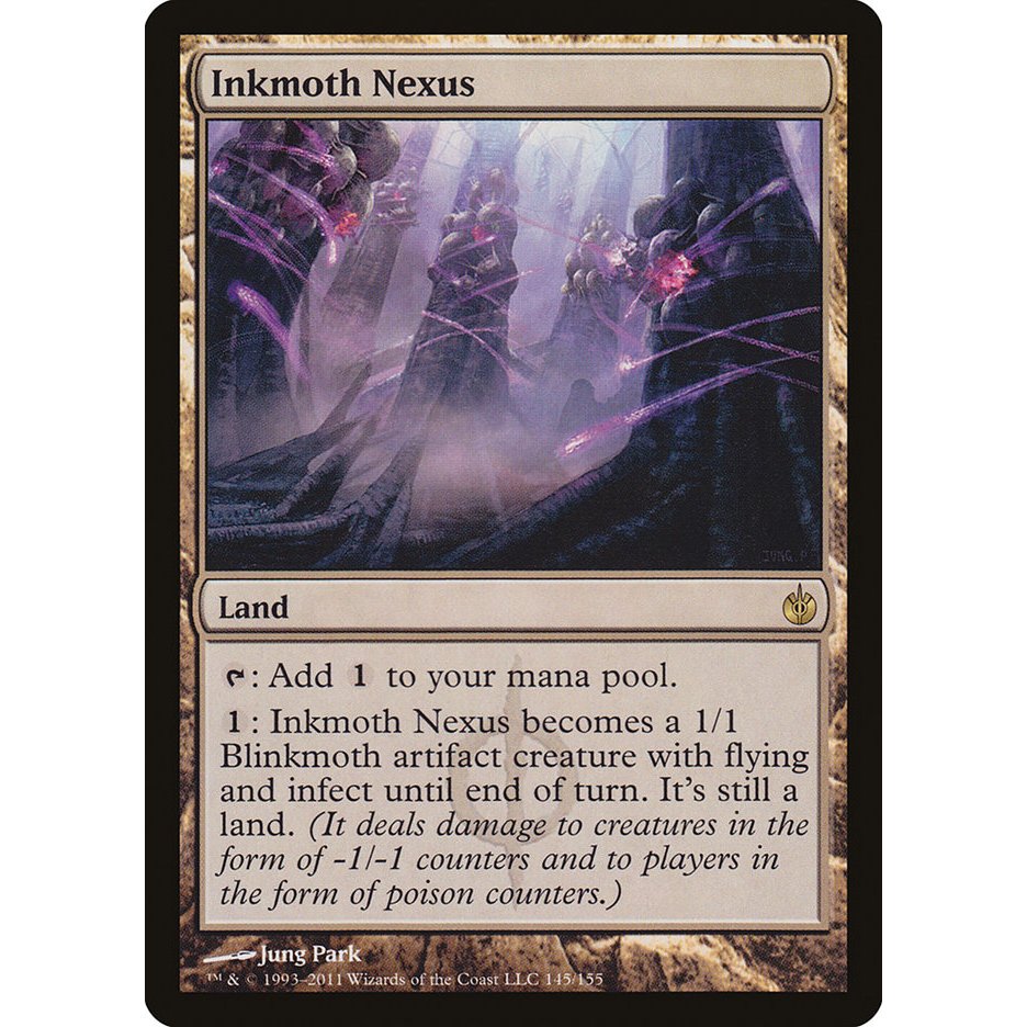 Inkmoth Nexus [Foil] MBS, WMCQ การ์ด Magic the Gathering [MTG] ของแท้ ...