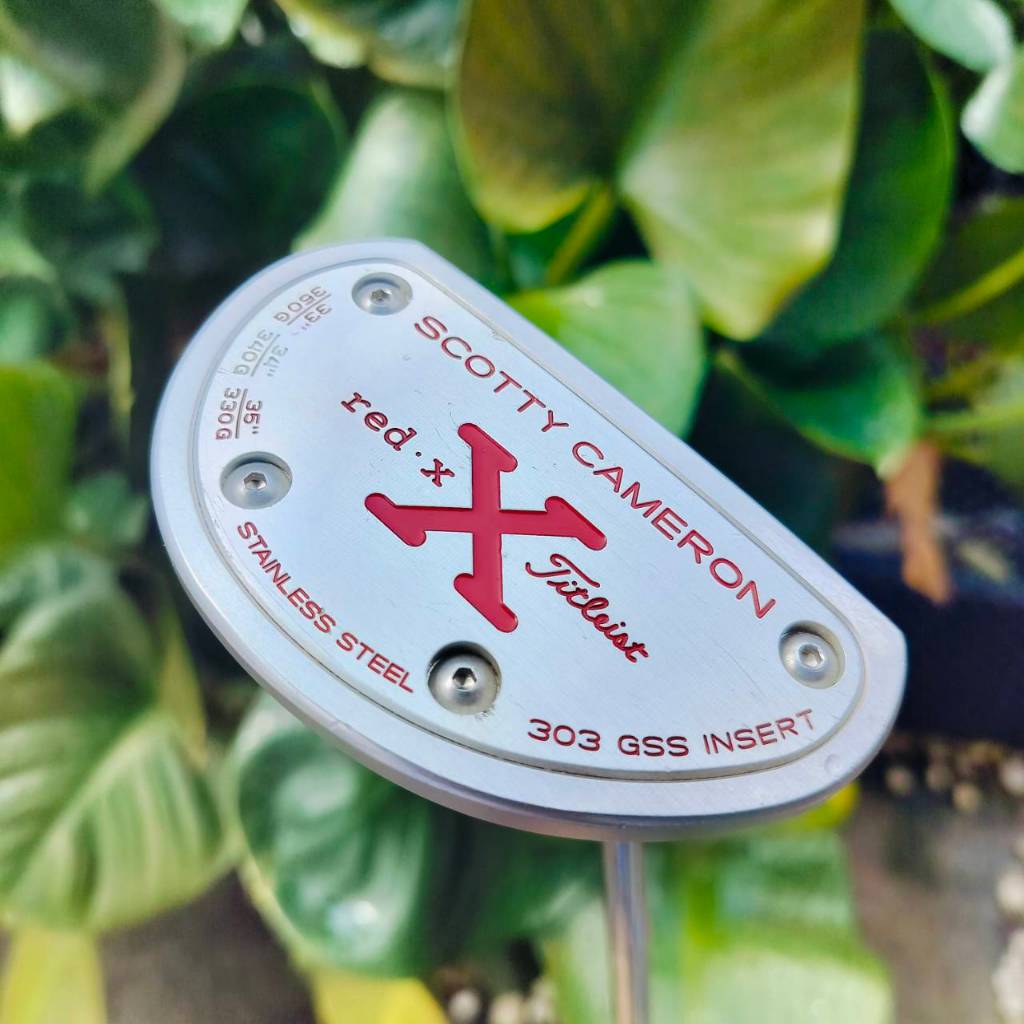 [ผ่อน] PUTTER TITLEIST SCOTTY CAMERON RED X2 ความยาว 34 นิ้ว กริพ เดิม ...