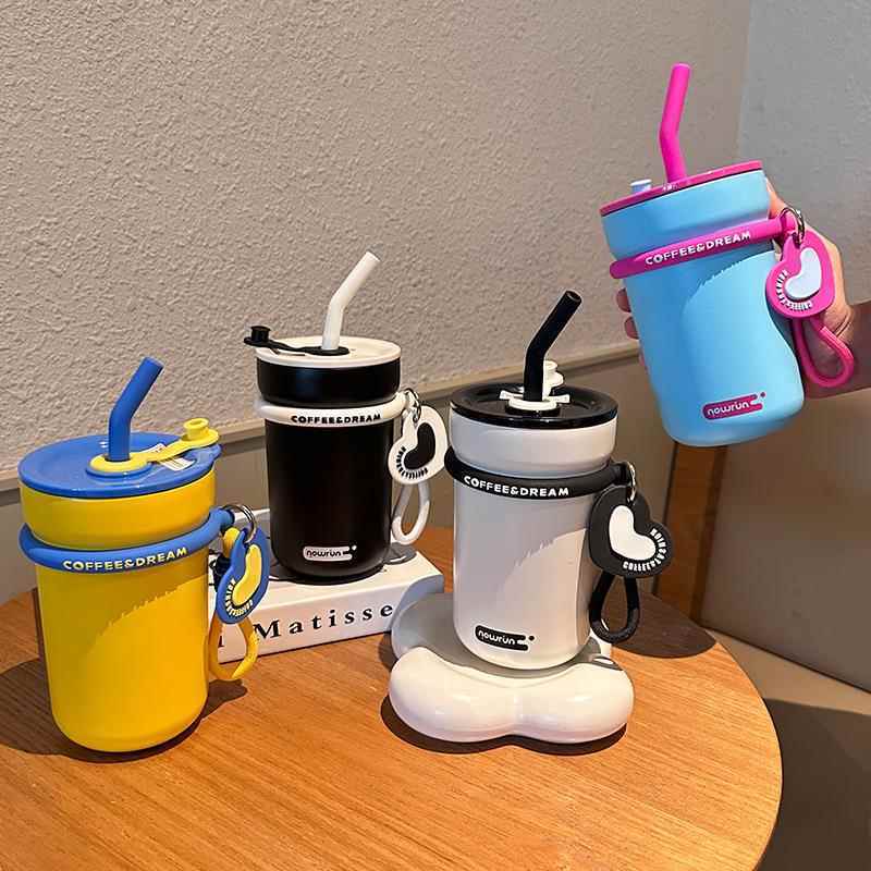 Sipsation Cup ของคู่รัก แก้วเยติ570ml 316 แก้วสแตนเลส แก้วหัดดื่ม พกพา 2 สไตล์เรียบง่า ขวดหัด ...