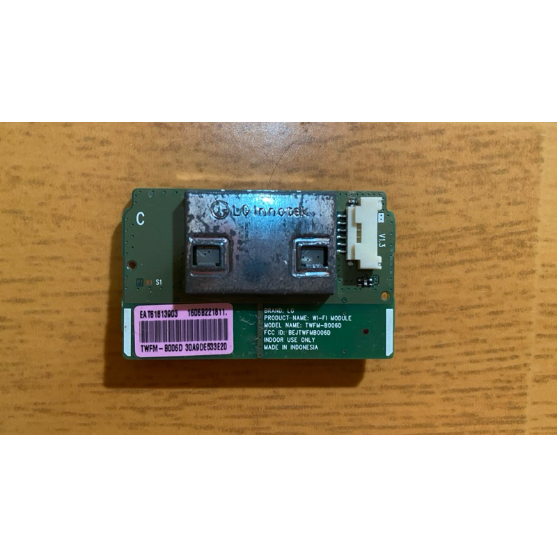 Wifi Module ตัวรับสัญญาณWifi Tv LG รุ่น 43LH590T ของแท้ ถอด | Shopee ...