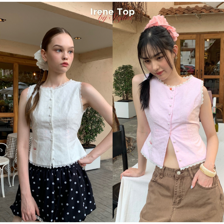 stylist_shop | Top965 Irene Top by stylist | Shopee Thailand