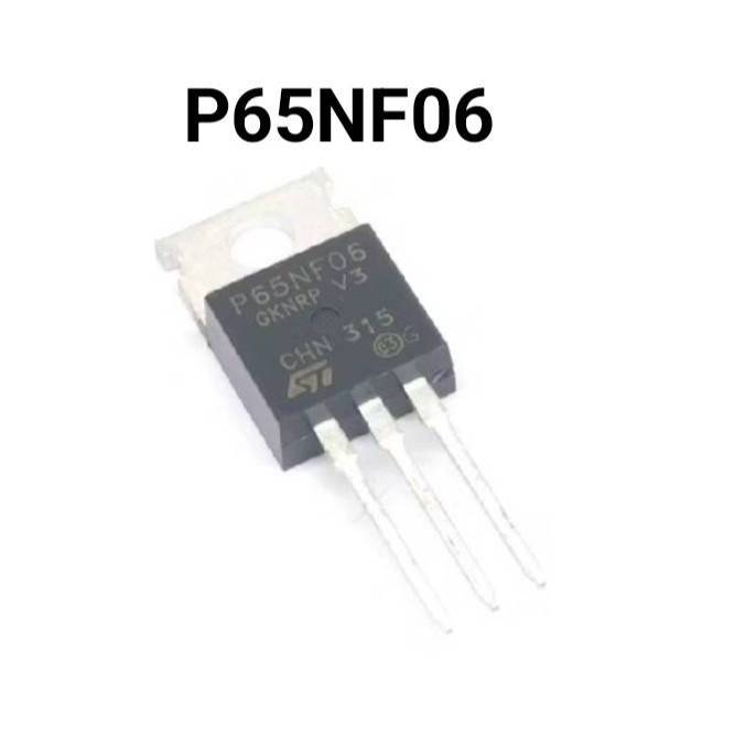 0001395 P65NF06 MOSFET มอสเฟต ไอซี อะไหล่อิเล็กทรอนิกส์ (จำนวน 1 ชิ้น) | Shopee Thailand