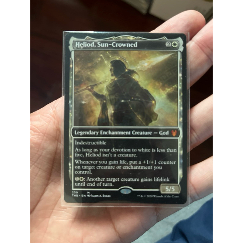 การ์ด MTG Heliod, Sun-Crowned White Magic the Gathering EDH รุ่น THB ...