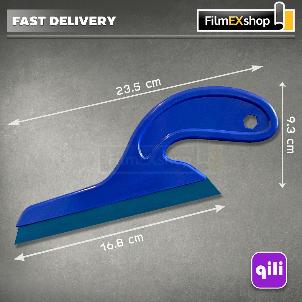 ยางรีดสติ๊กเกอร์ ที่รีดน้ำ อุปกรณ์ติดฟิล์มกรองแสง เครื่องมือช่างฟิล์ม SQ-46 Side Swiper Squeegee ...