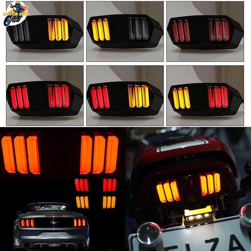 MOTOR KING ไฟท้าย ไฟเลี้ยว มัสแตง ไฟท้ายแต่ง MSX 125 CBR 650f CTX 700 ...