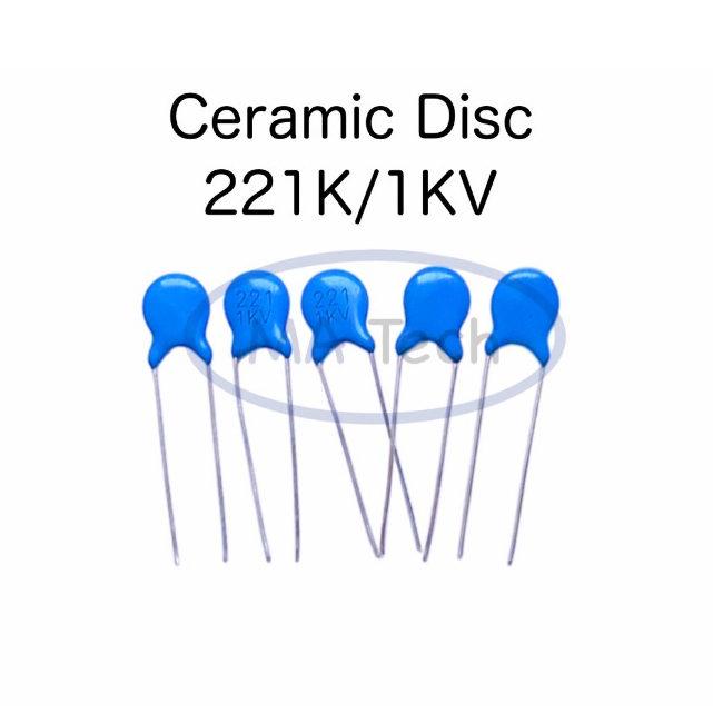 221 1KV Ceramic Disc Capacitor 221pF 1000v 0.22nF/1KVdc 0.22nf 1000v ...