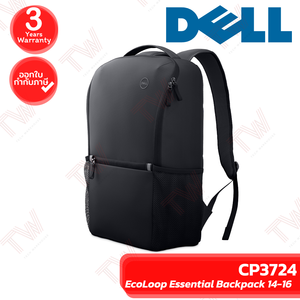 Dell EcoLoop Essential Backpack 14-16 (CP3724) กระเป๋าเป้สำหรับใส่โน๊ต ...