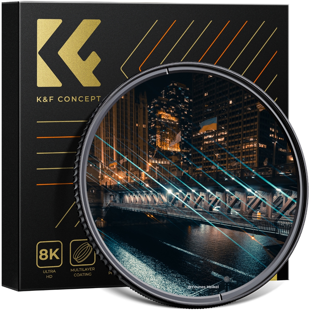 K&F CONCEPT 52mm Special Effects Filter Camera Brushed Filter 49mm ...