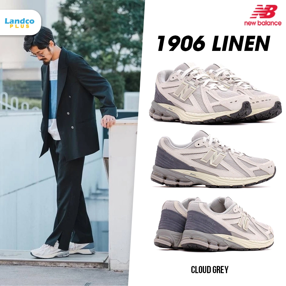New Balance นิวบาลานซ์ รองเท้าผ้าใบ รองเท้าลำลอง NB ND M 1906 Linen ...