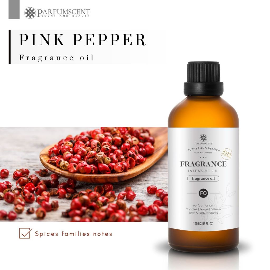 PARFUMSCENT หัวน้ำหอม Pink Pepper N.V FOC5072160 Fragrance Oil | Shopee ...