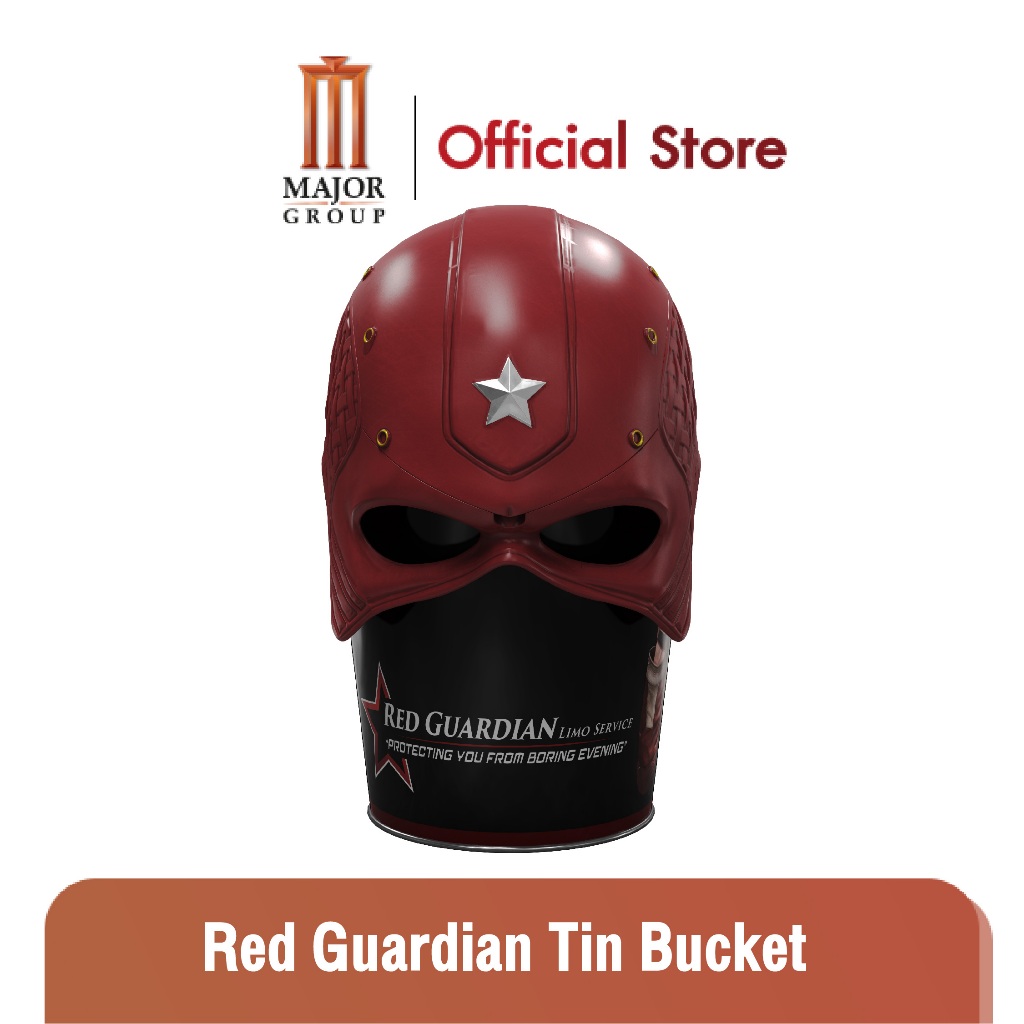 Major : Red Guardian Tin Bucket ถังเหล็กพร้อมหมวก เรด การ์เดียน ...