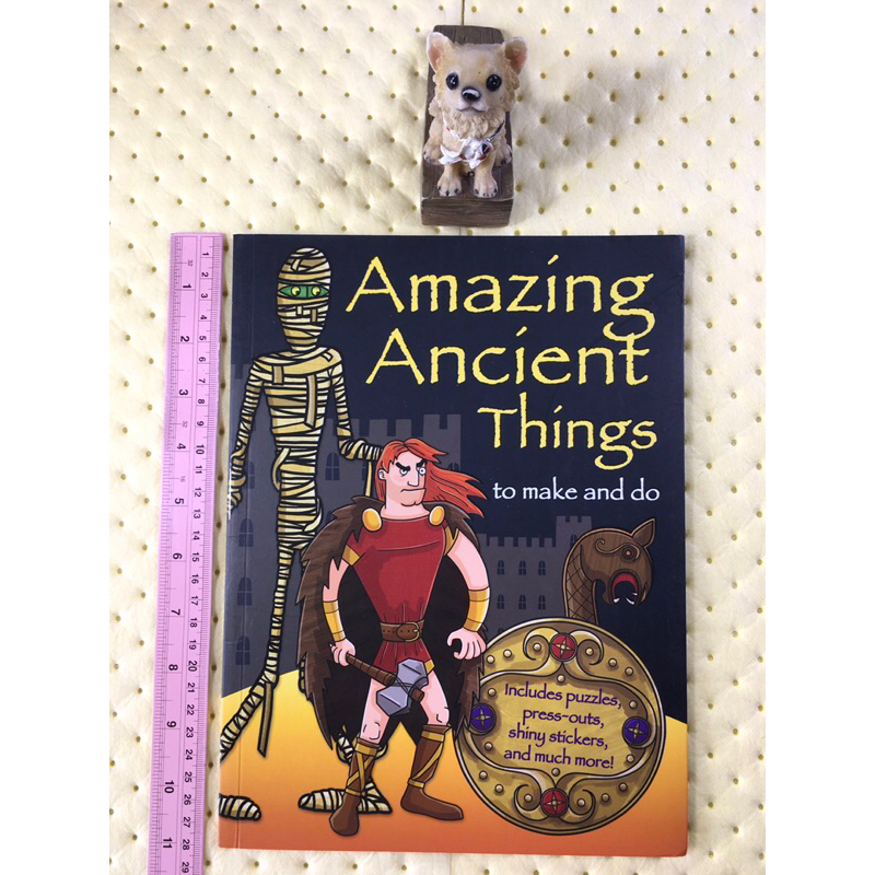 Amazing Ancient Things to make and do หนังสือภาษาอังกฤษ (มือสอง) ปกอ่อน ...