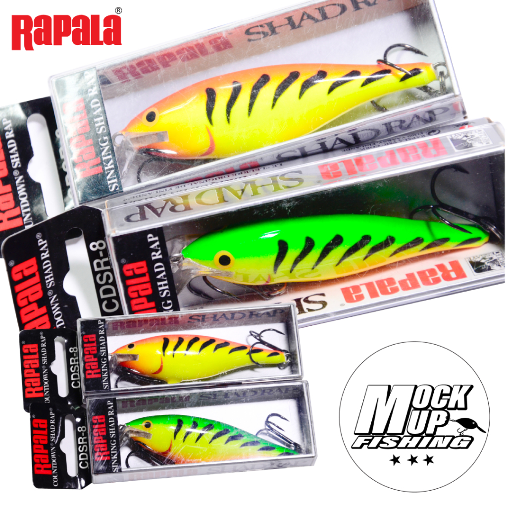 เหยื่อ Rapara Countdown Shad Rap (CDSR8) ขนาด 8 ซม. | Shopee Thailand