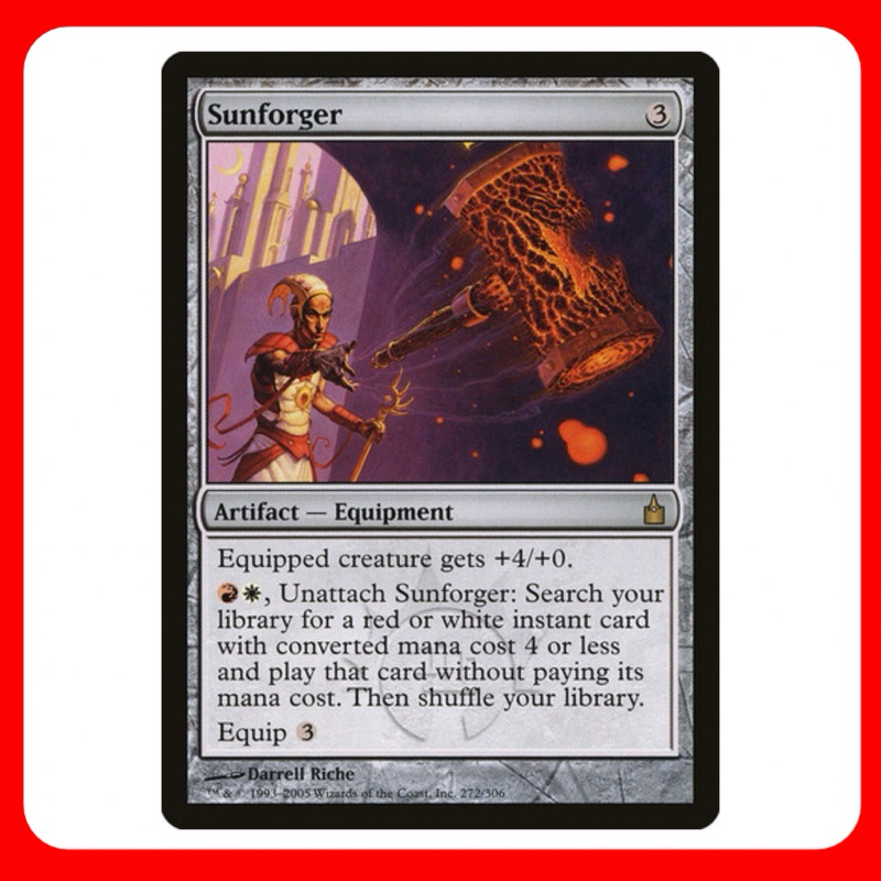[MTG] Sunforger [RAV] [ARTIFACT] [RARE] [NORMAL] [ENG] (การ์ดเมจิค ...