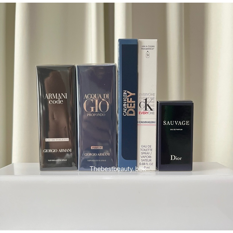 [ พร้อมส่ง แท้ ] น้ำหอมผู้ชายขนาดพกพา Ck. Gio . Dior | Shopee Thailand