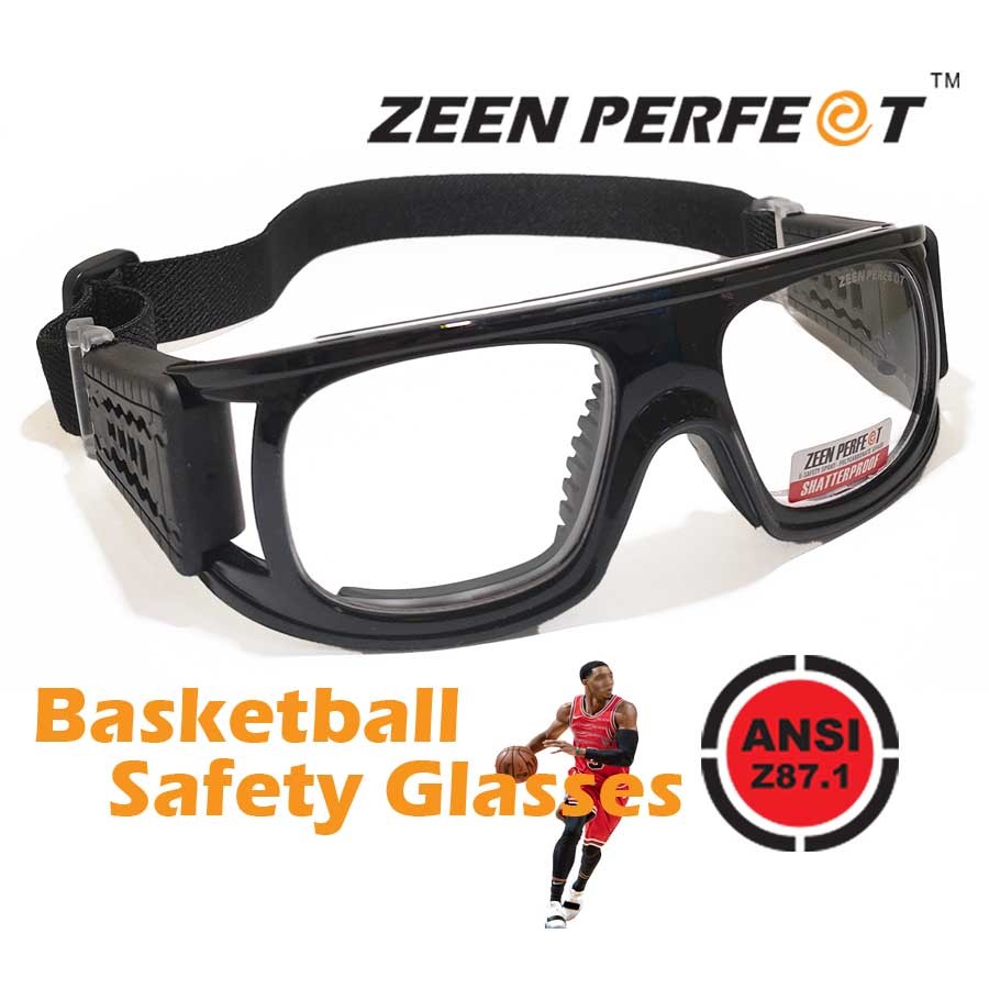 ZEEN PERFECT Basketball Goggle with rubber front&side Protection 685 ...