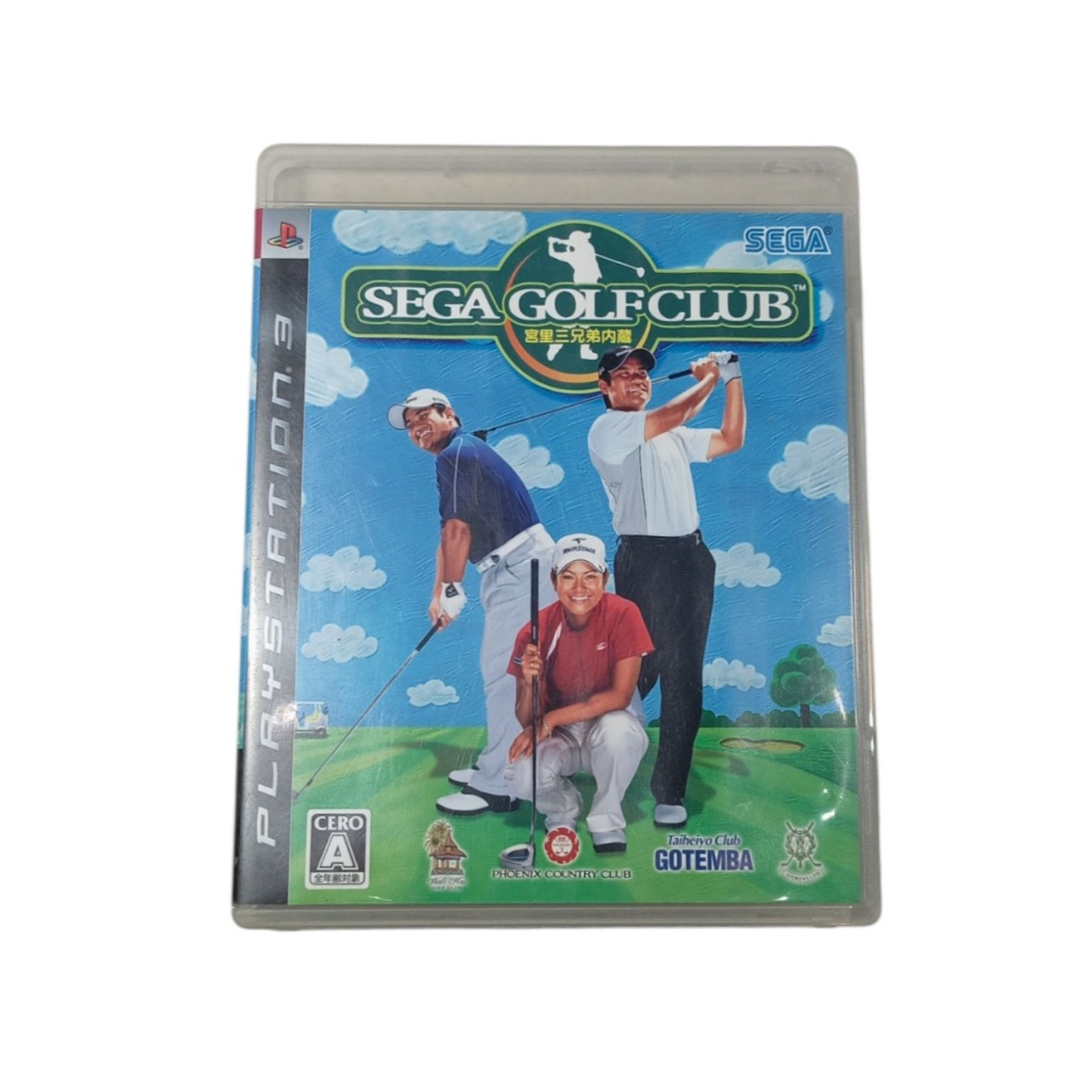 แผ่นแท้ พร้อมกล่องและคู่มือ PS3 Sega Golf Club Game Playstation 3 เกมส์ ...